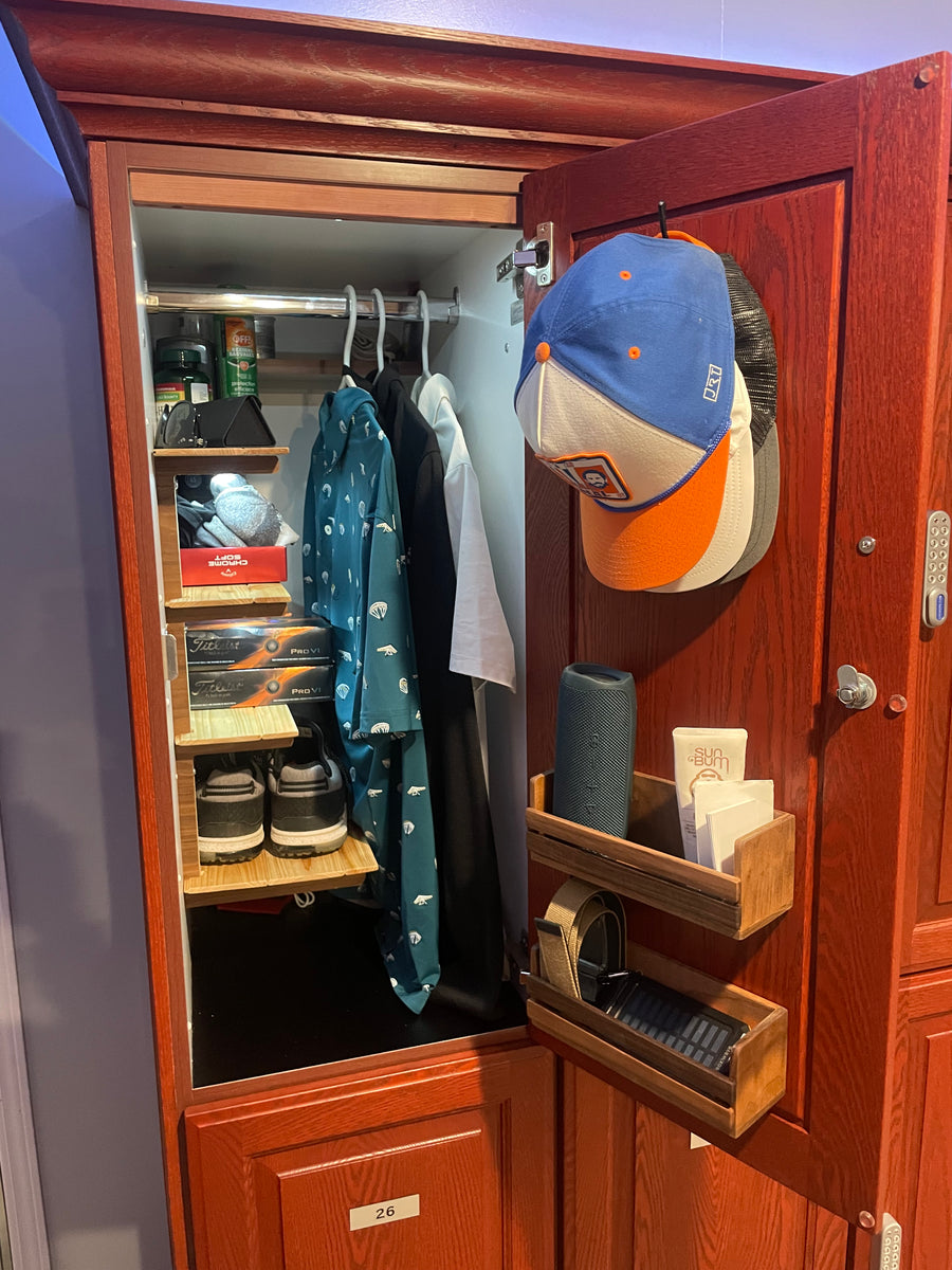Locker organizer package – Maple Leaf Wood Co